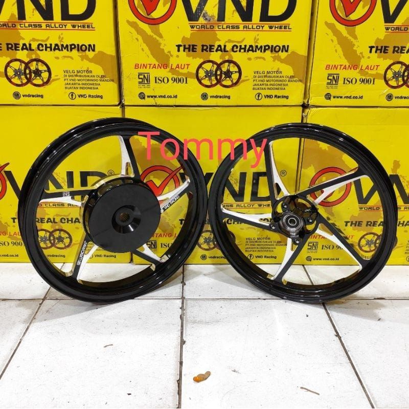 Jual Velg VND KZR Vario 125 150 160 Stylo CBS Vario 110 Beat Scoopy Spacy Genio Ring 14 ukuran ...