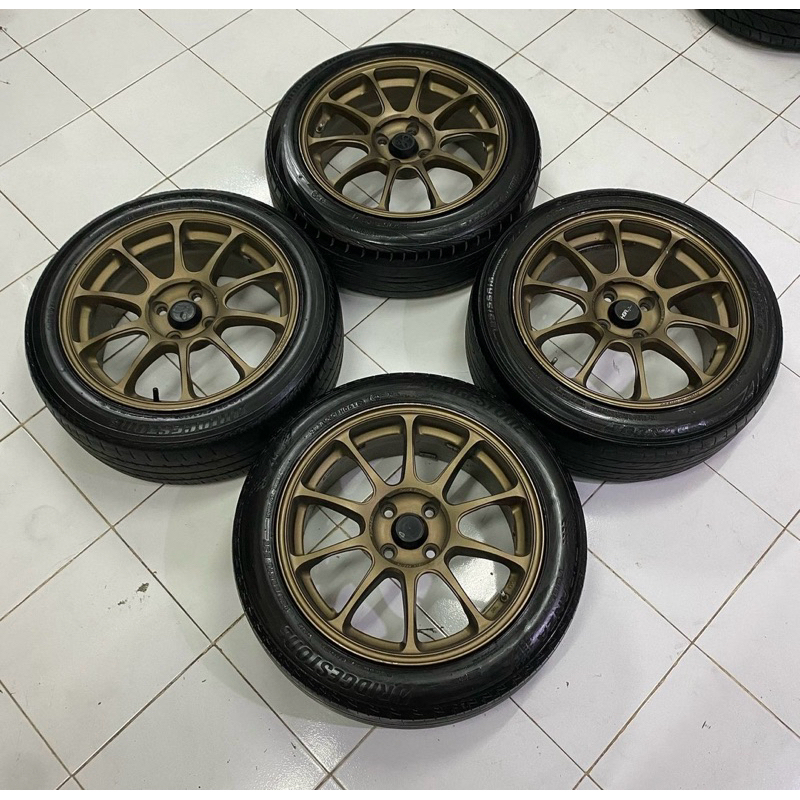 Jual VELG MOBIL SECOND REP RAYS ZE40 R16 SET BAN | Shopee Indonesia