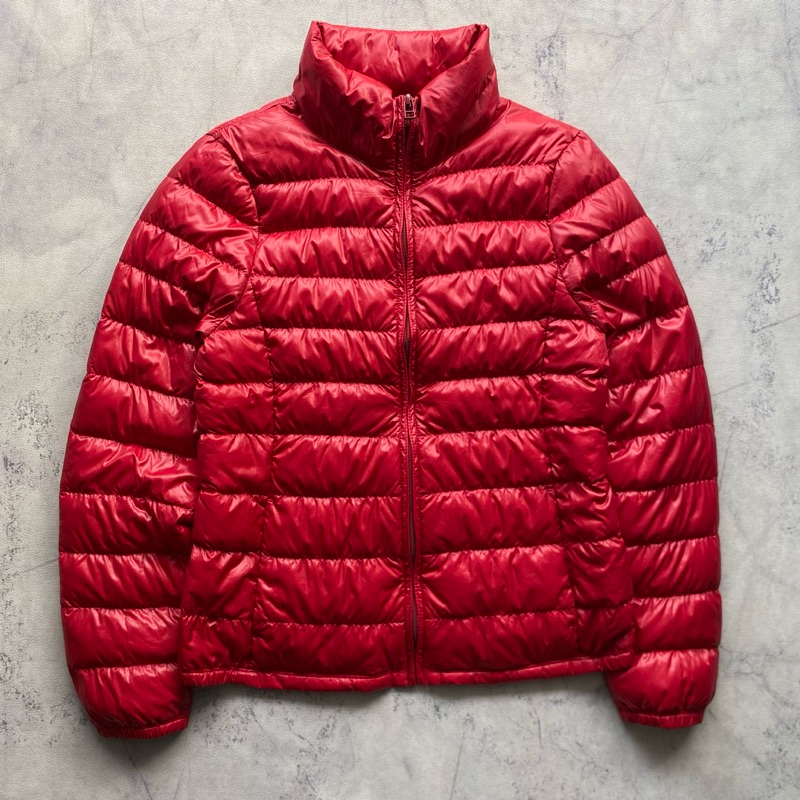 Jual Ultralight Down Jacket Uniqlo (red) unisex | Shopee Indonesia