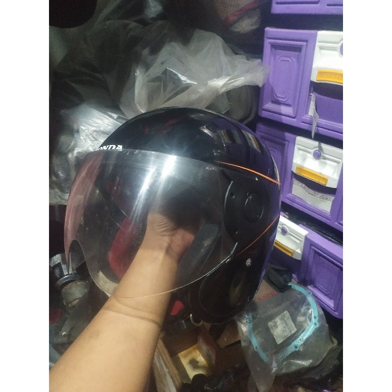 Jual HELM HONDA SCOOPY | Shopee Indonesia