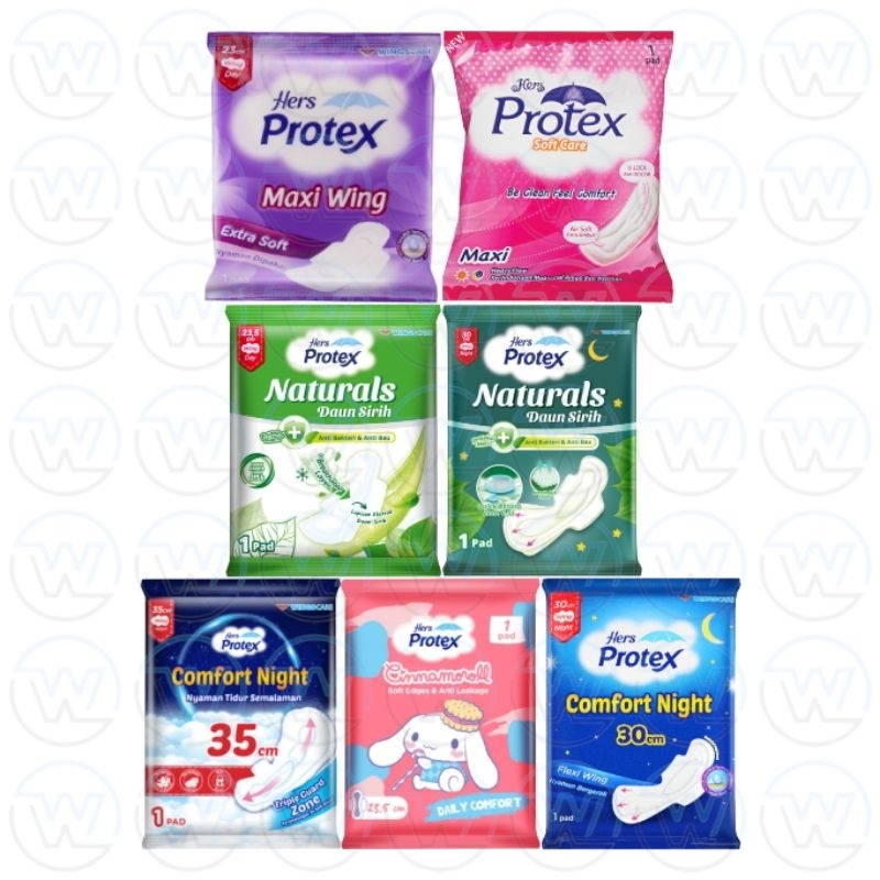 Jual Hers Protex Extra Soft 1 Pad × 10 Sachet | Shopee Indonesia