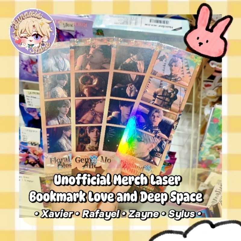 Jual (FLASHSALE!) Unofficial Merch Laser Bookmark Love and Deep Space ...