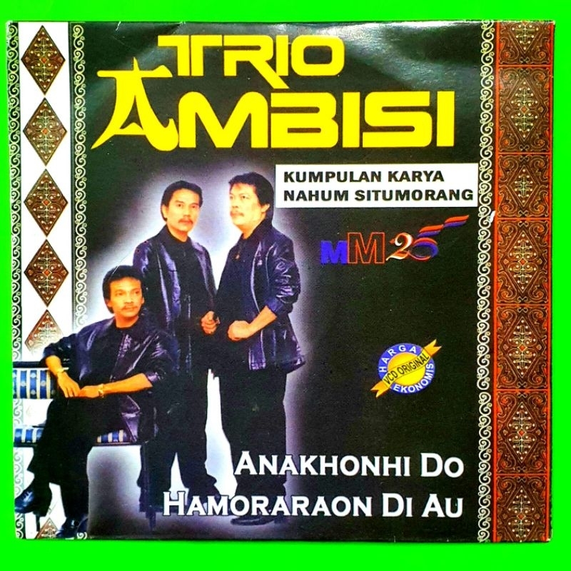 Jual KASET VCD ASLI ORIGINAL LAGU TRIO AMBISI POP BATAK-LAGU BATAK TERLARIS-LAGU POP BATAK ...