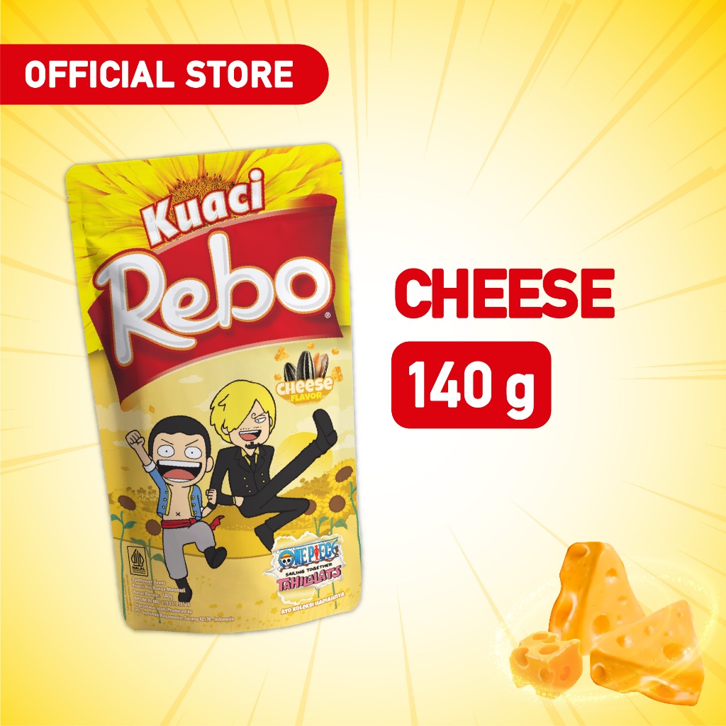 Jual Rebo Kuaci Rasa Cheese 140 Gram - Cemilan Biji Bunga Matahari ...