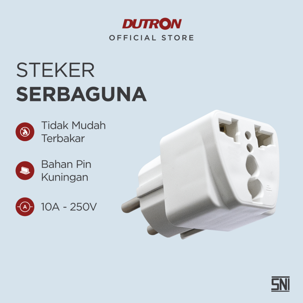 Jual DUTRON Steker Serbaguna/Universal/Oversteker Kaki 3 | Shopee Indonesia
