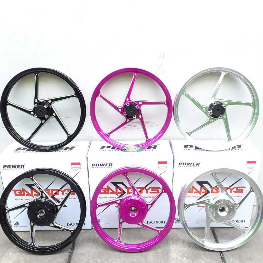 Jual Velg Vlg Peleg Racing Palang 5 Bad-boys Gen 1 CNC Ring 17x140 ...