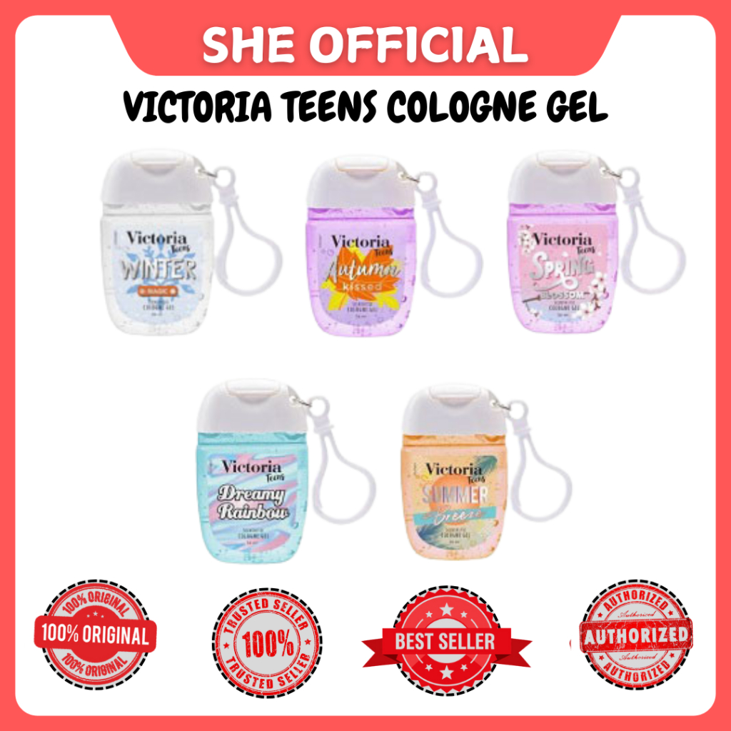 Jual Victoria Teens Cologne Gel 36 ML Wangi Cool Sporty Romantis Manis ...