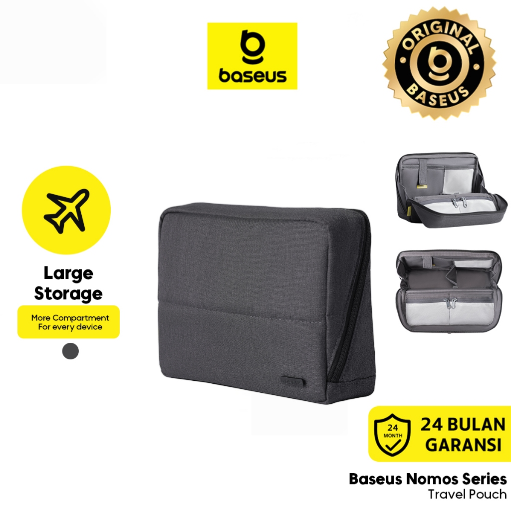 Jual Baseus Tas Storage Charger Tas Travelling Serbaguna Nomos Series ...