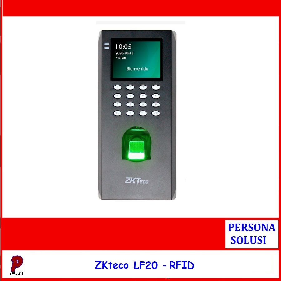 Jual Mesin absensi fingerprint dan Akses kontrol zkteco LF20 - Garansi Resmi 1 Tahun | Shopee ...