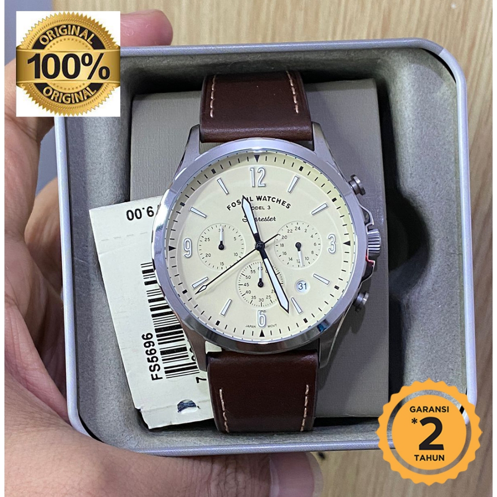 Jual jam tangan F s 5696 Forester Chrono graph 46MM Original | Shopee ...