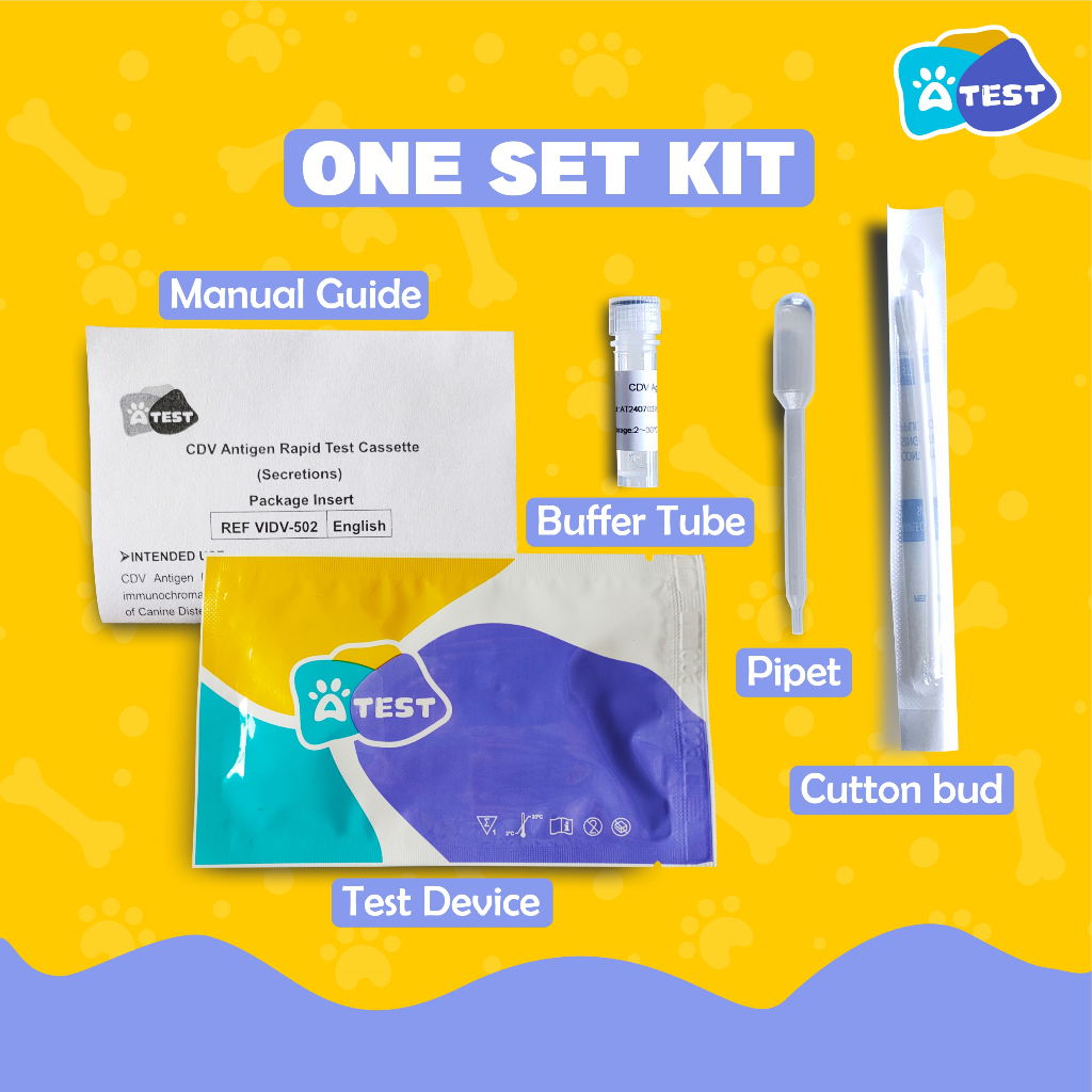 Jual Rapid Tes Kit Combo 3 in 1 (CPV + CCV + GIARDIA LAMBLIA) Rapid ...