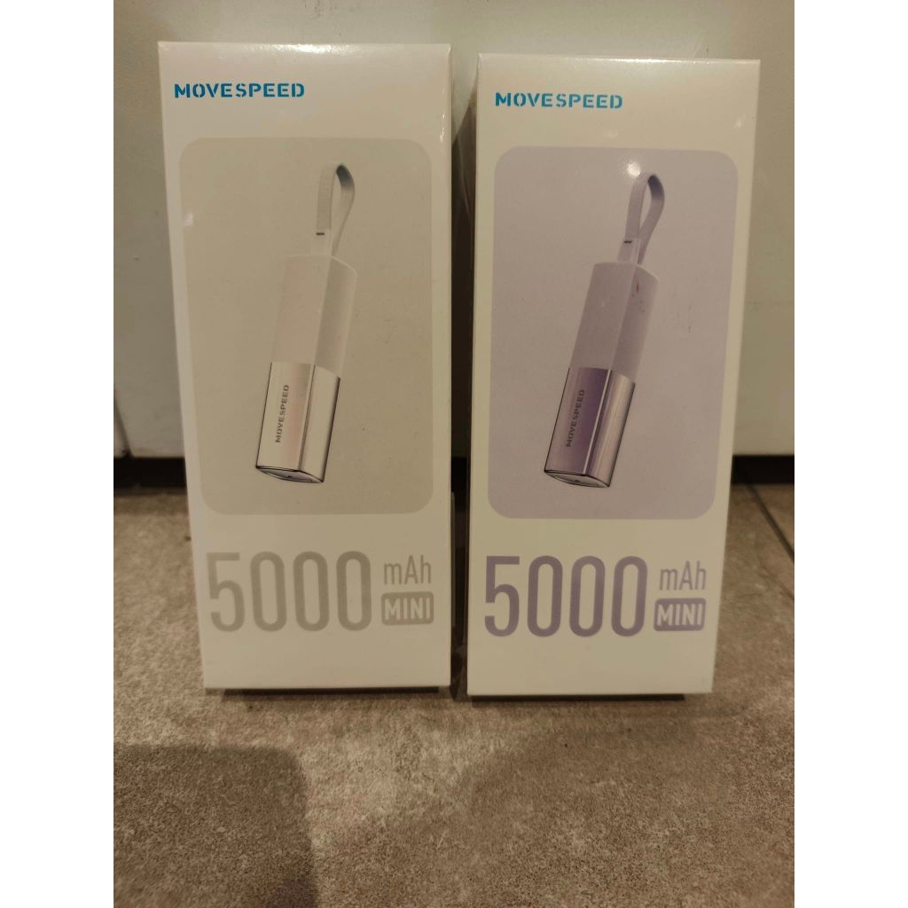 Jual MOVE SPEED Power Bank Charger Cable USB Powerbank Mini 5000mAh ...