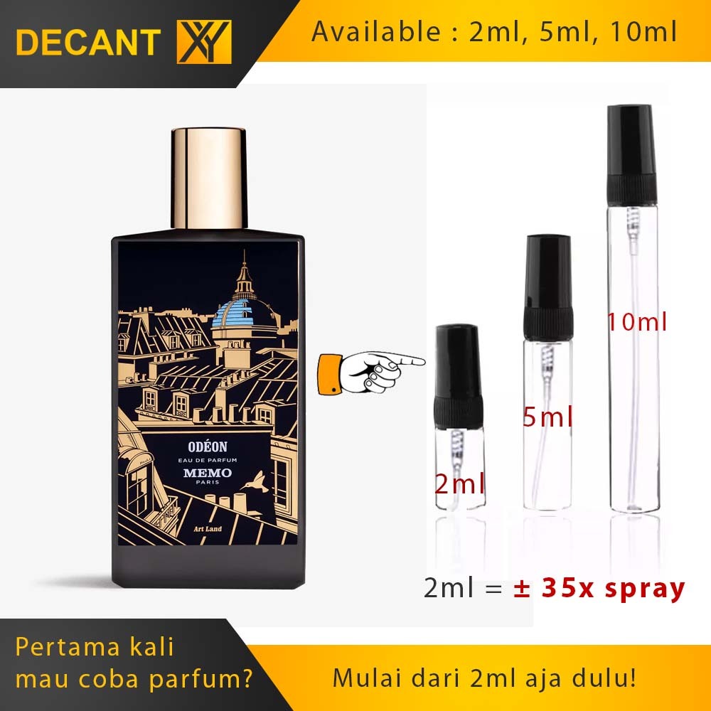 Jual Decant Parfum Memo Odeon 2ml 5ml 10ml | Shopee Indonesia
