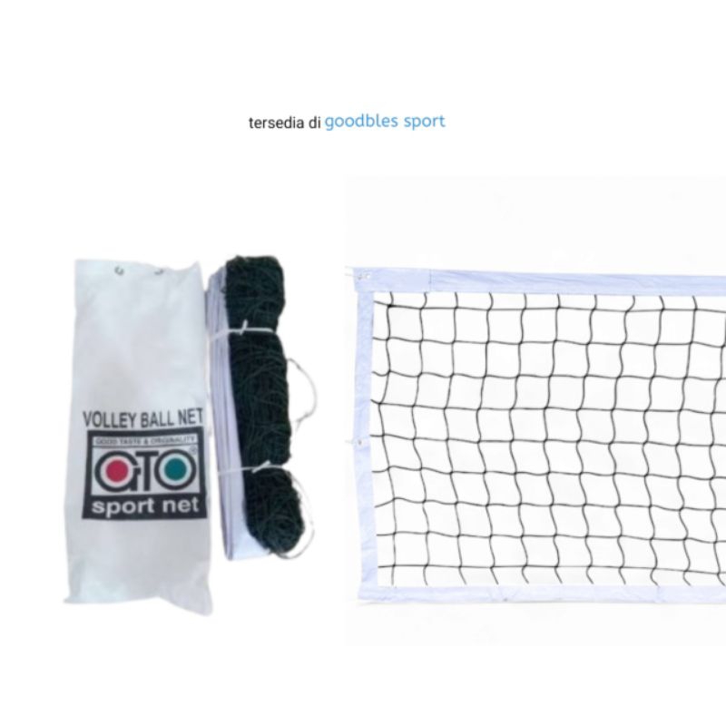 Jual NET Voli NET volleyball GTO panjang 9 Cm Lebar 1cm | Shopee Indonesia
