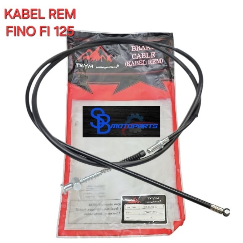 Jual KABEL REM TALI REM BELAKANG FINO FI 125 INJEKSI BEST QUALITY ...