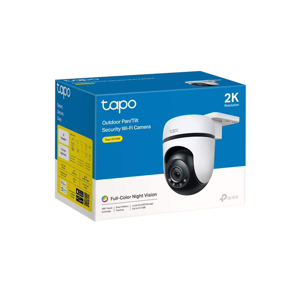 Jual TP-link Tapo C510W 3MP/2K Outdoor WiFi CCTV IP Camera PTZ 360 ...