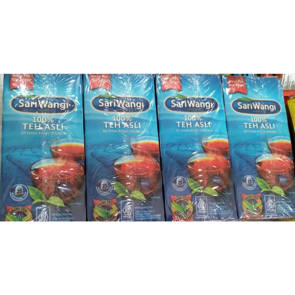 Jual Teh Sariwangi Box 1.85gr ( iai 25 pcs ) | Shopee Indonesia