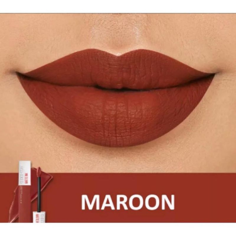 Jual MAYBELLINE Superstay Matte Ink Liquid Long Lasting Waterproof Matte Lipstick Lipcream ...