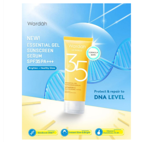 Jual NEW Sunscreen Wardah UV Shield SPF 35 PA+++, Formula Baru | Shopee ...