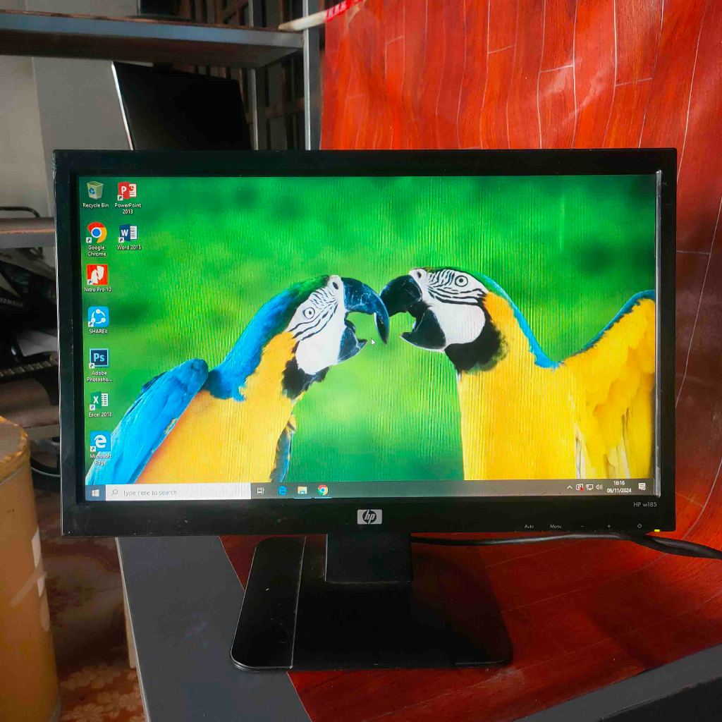 Jual Monitor Lcd Merk Hp Ukuran Layar 19 Inch Wide Kode W185 Kondisi ...