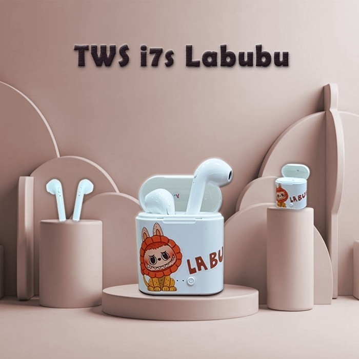 Jual TMEN - TWS Earphone Labubu Handsfree Bluetooth Wireless - Random ...