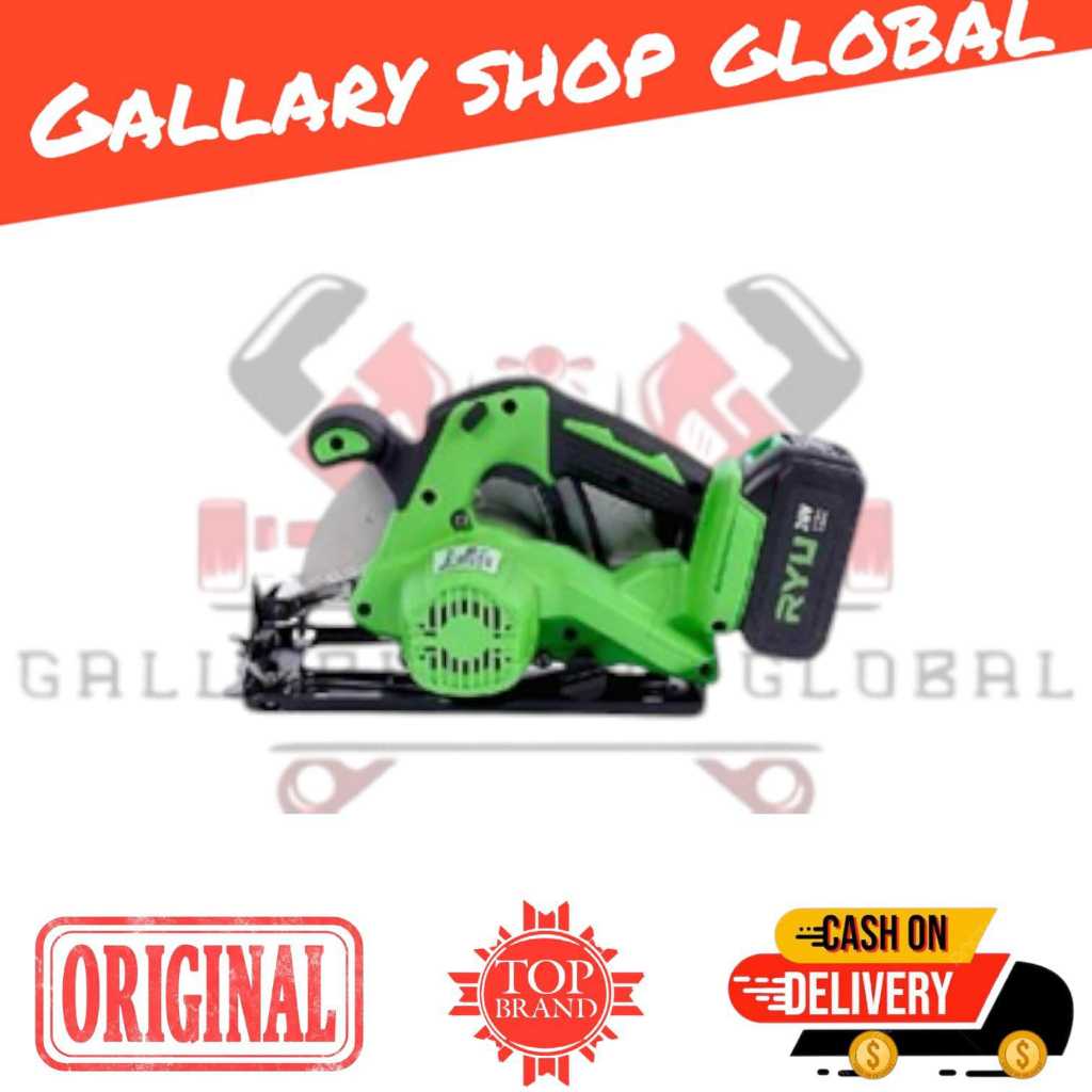 Jual RYU Cordless Circular Saw 185 mm Gergaji Circular Tanpa Kabel RYU ... Jual RYU Cordless Circular Saw 185 mm Gergaji Circular Tanpa Kabel RYU ...