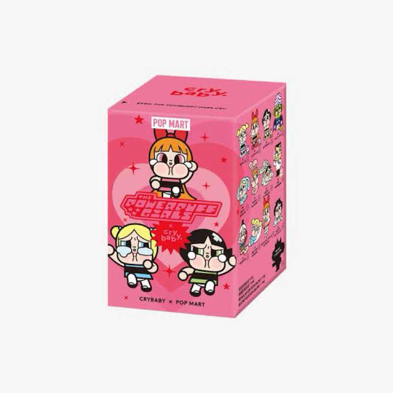 Jual SELECTED CRYBABY POWERPUFFGIRLS PPG POPMART toys action figure ...