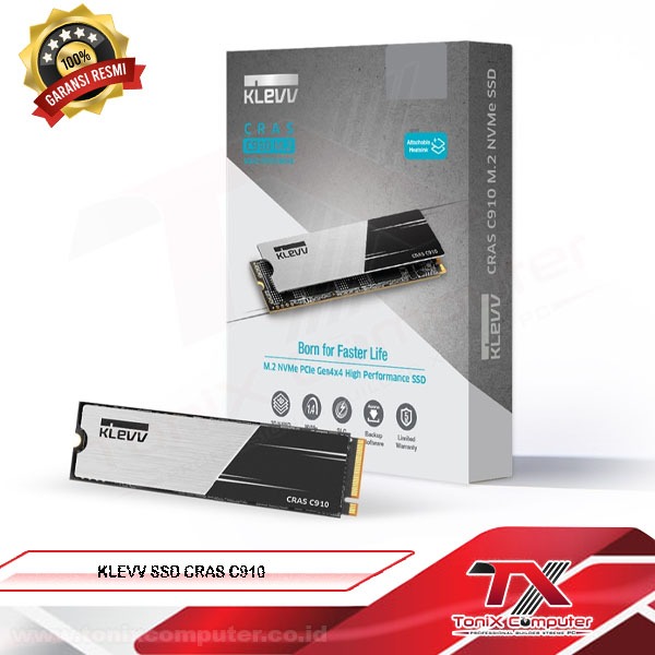 Jual KLEVV SSD CRAS C910 500GB | 1TB M.2 2280 NVMe PCle Gen4 x4 ...