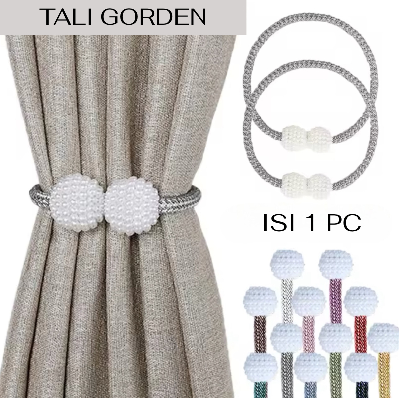Jual E32 - Curtain Holder 1 Pc / Tali Pengikat Gorden / Tali Gorden ...
