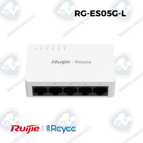 Jual RUIJIE RG-ES05G-L, Switch Non-PoE Unmanage 5-Port 10/100/1000 Mbps ...