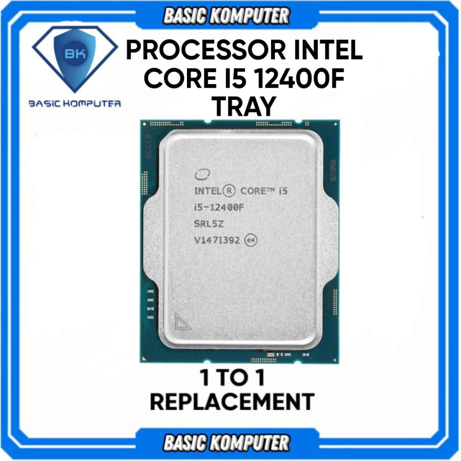 Jual PROCESSOR INTEL CORE I5 12400F 4.40 GHZ LGA 1700 TRAY - GARANSI 1 ...