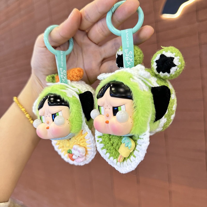 Jual POPO MART CRYBABY cute doll clothes Powerpuff Girls plush blind ...