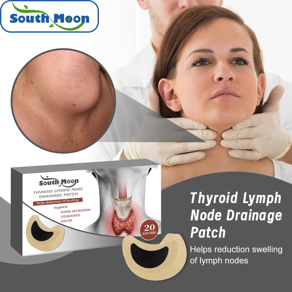 Jual Lymphatic Detox Patch Painless Lymph Nodes Detox Neck Armpit ...