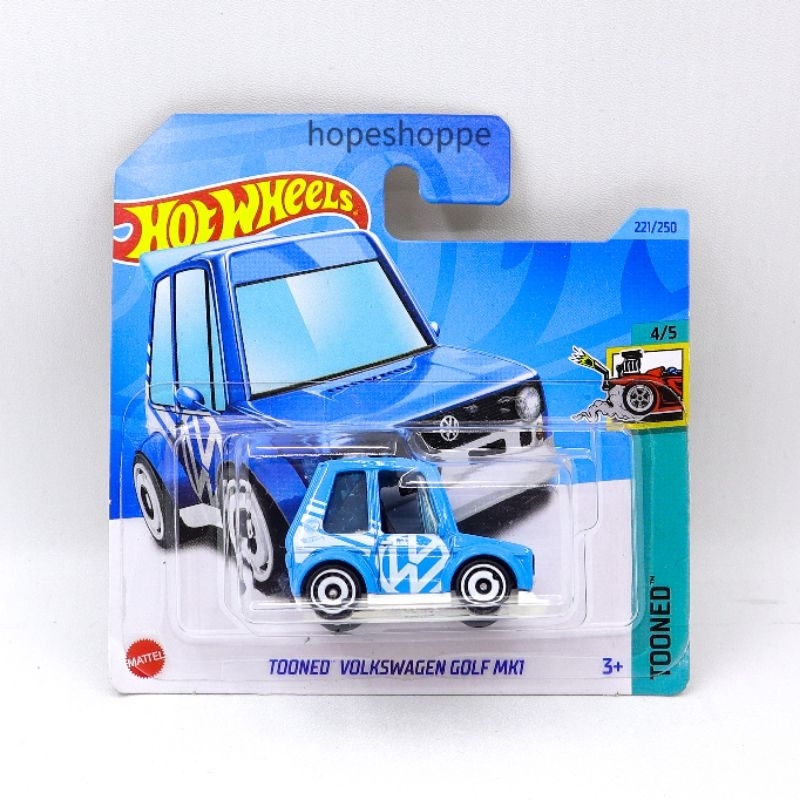 Jual Hot Wheels Tooned Volkswagen Golf MK1 Treasure Hunt Reguler THR ...