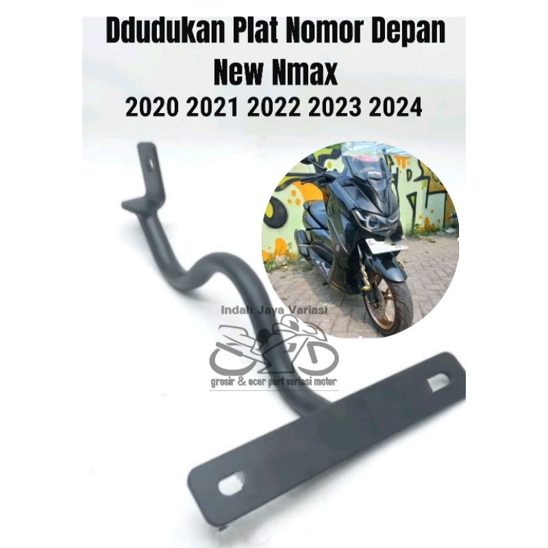 Jual Dudukan Plat Nomor Depan New Nmax 2020 2021 2022 2023 2024 Bahan ...