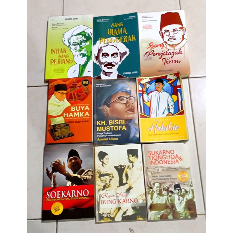 Jual { ORIGINAL } Buku BIOGRAFI / BIOGRAFI TOKOH / SEJARAH TOKOH / SEJARAH / BIOGRAFI MEMOAR ...