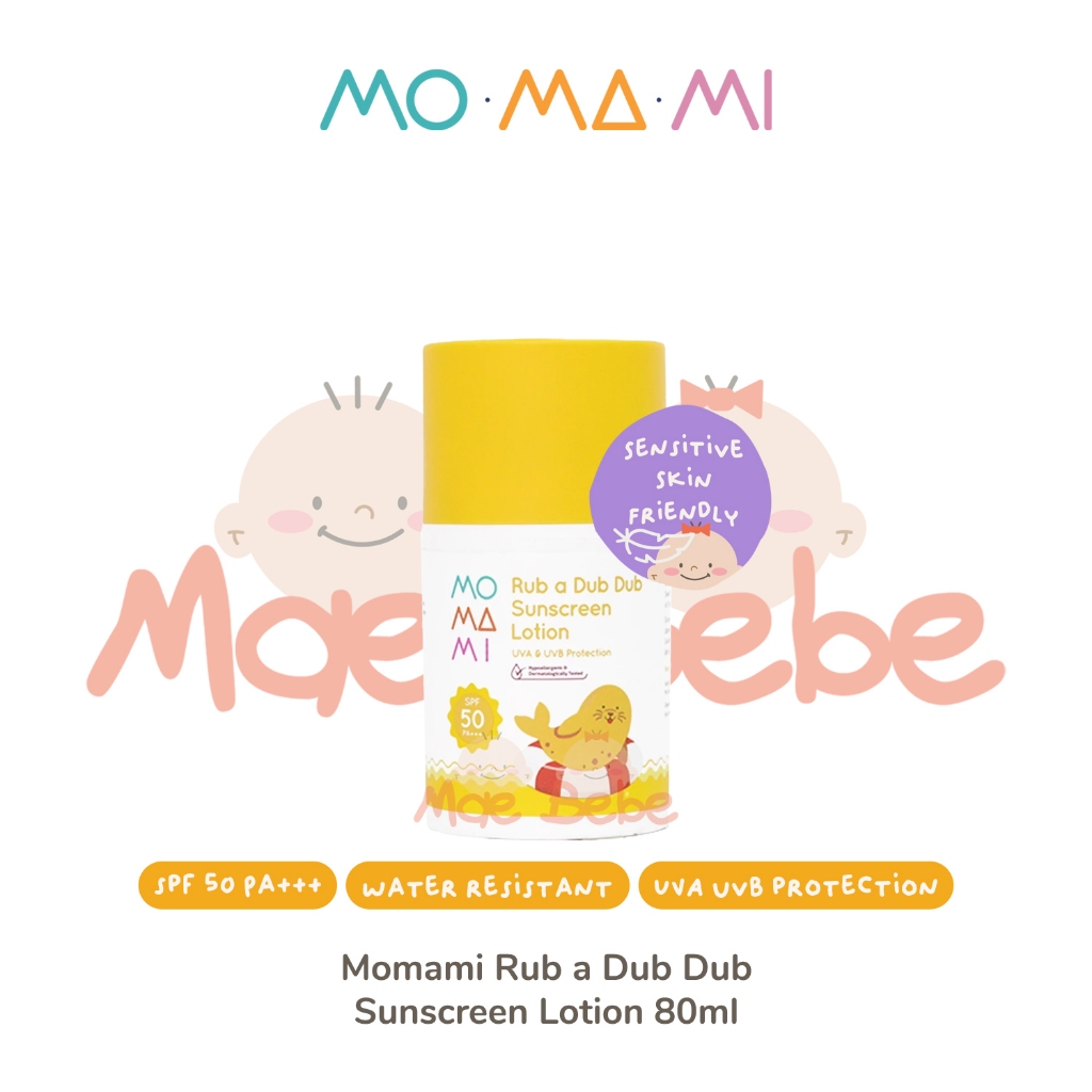 Jual [PROMO] Momami Sun Care Rub a Dub Dub Sun Lotion Tabir Surya ...