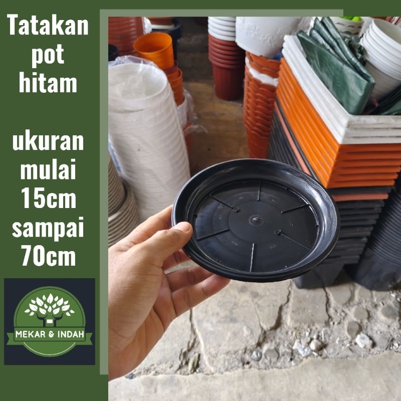 Jual tatakan pot tanaman, alas pot ukuran 15-70cm | Shopee Indonesia