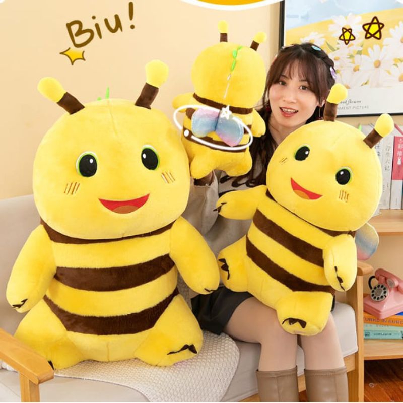 Jual Boneka Naga susu Bee Nailong Lebah Plushie Toys Nalong Bee ...