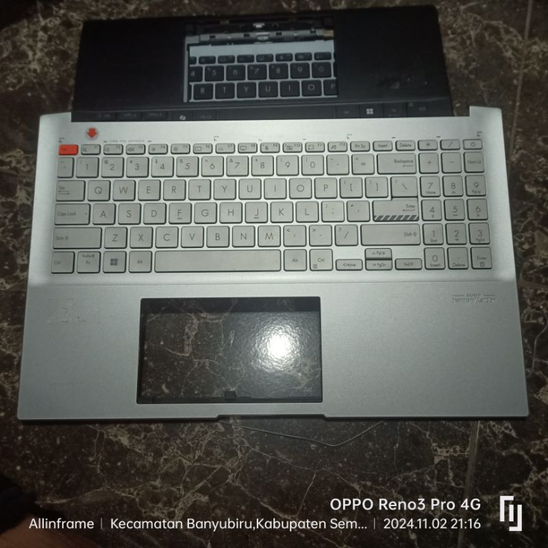 Jual FRAME KEYBOARD LAPTOP asus vivobook pro15 oled k6502 k6502z x1503 ...