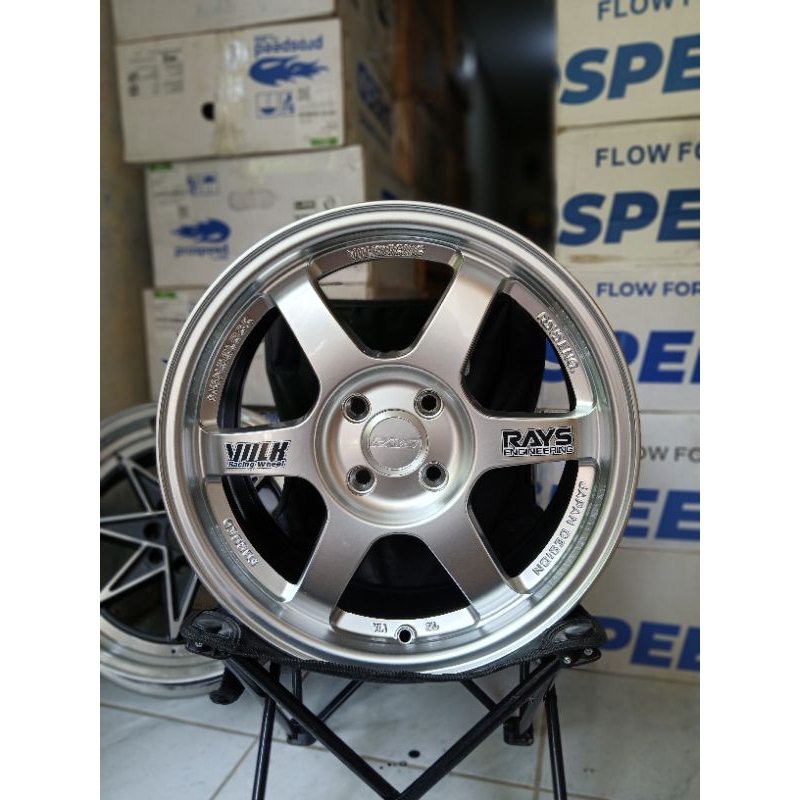 Jual Velg mobil volk rays te37 ring 16 flowforming | Shopee Indonesia