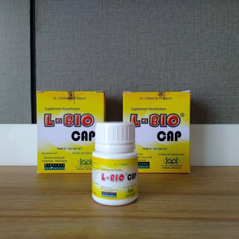 Jual l-bio botol isi 15 kapsul | Shopee Indonesia