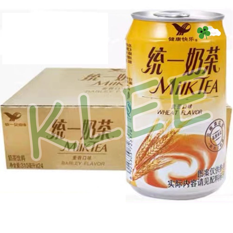 Jual [PER KALENG] TongYiNaiCha Milk Tea Wheat Flavour - Uni President ...