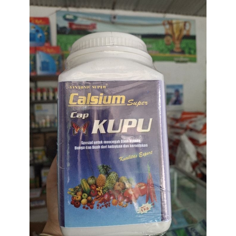 Jual CALSIUM SUPER CAP KUPU (CEGAH KERONTOKAN BUNGA DAN BUAH) - 1KG ...