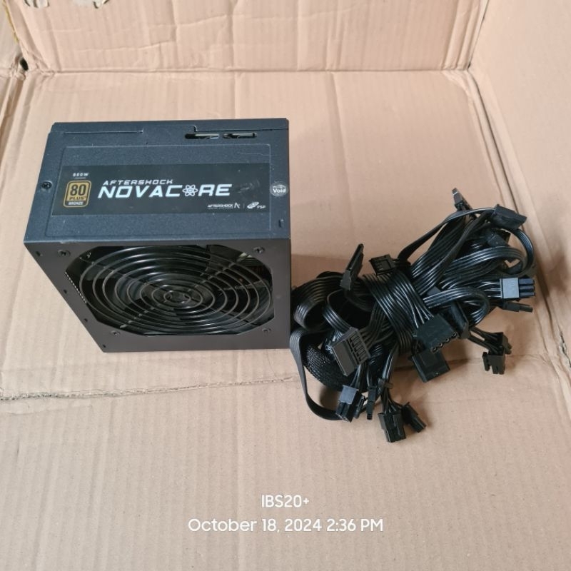 Jual PSU FSP HYDRO PRO AFTERSHOCK NOVA CORE 800w 80+ BRONZE | Shopee ...