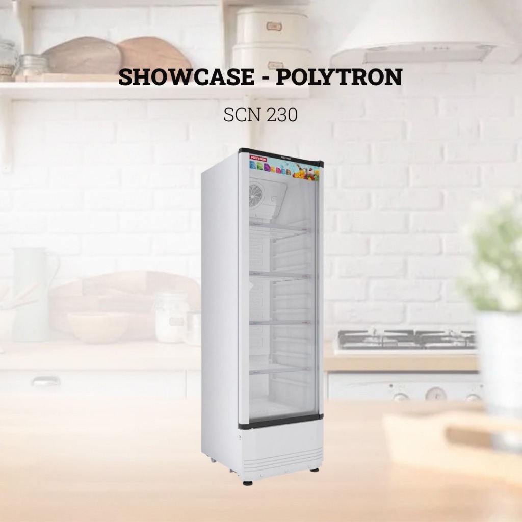 Jual POLYTRON showcase 4 rak SCN230 | Shopee Indonesia
