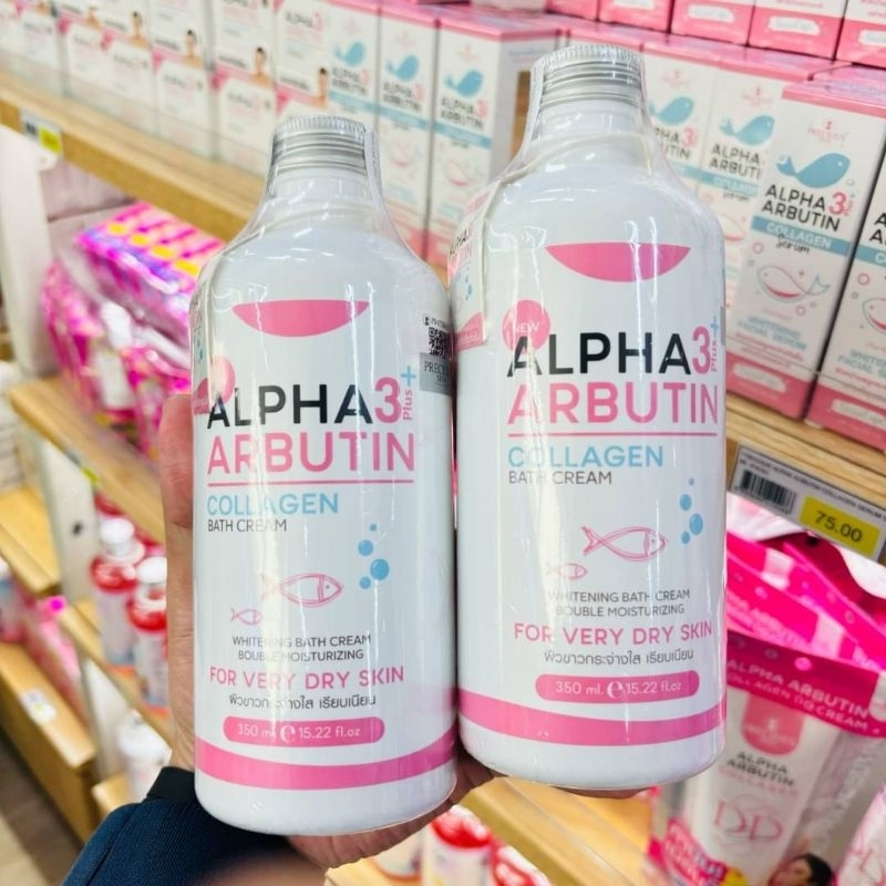 Jual Precious Skin bath cream sabun mandi Alpha arbutin collagen 3 plus ...