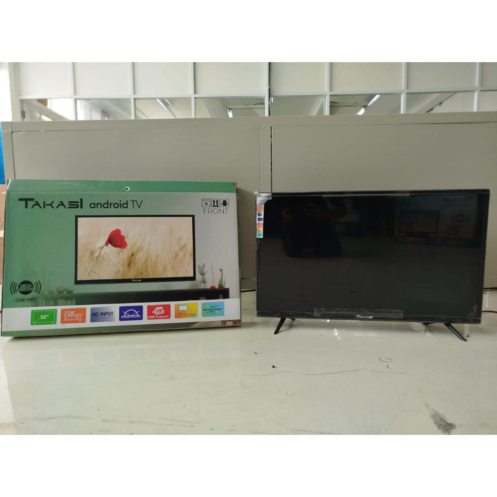 Jual TV LED TAKASI 32 Inch Android Smart Digital FULL HD HDMI | Shopee ...
