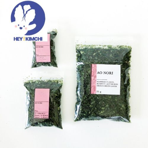 Jual Aonori Bubuk Nori Ao Nori Seaweed flakes Taburan takoyaki Seaweed ...