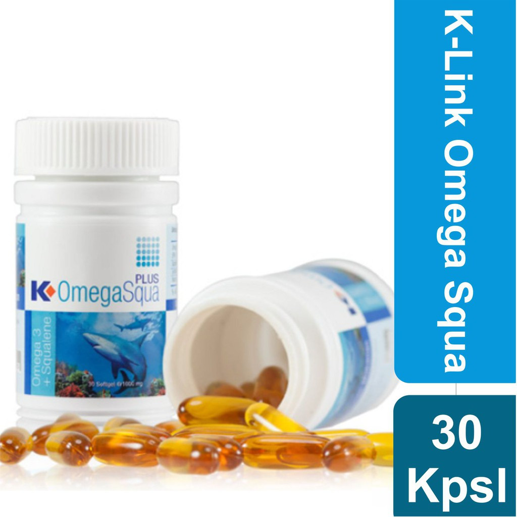 Jual [ORIGINAL] OMEGA SQUA KLINK ISI 30 KAPSUL / k-omega squa / minyak ...